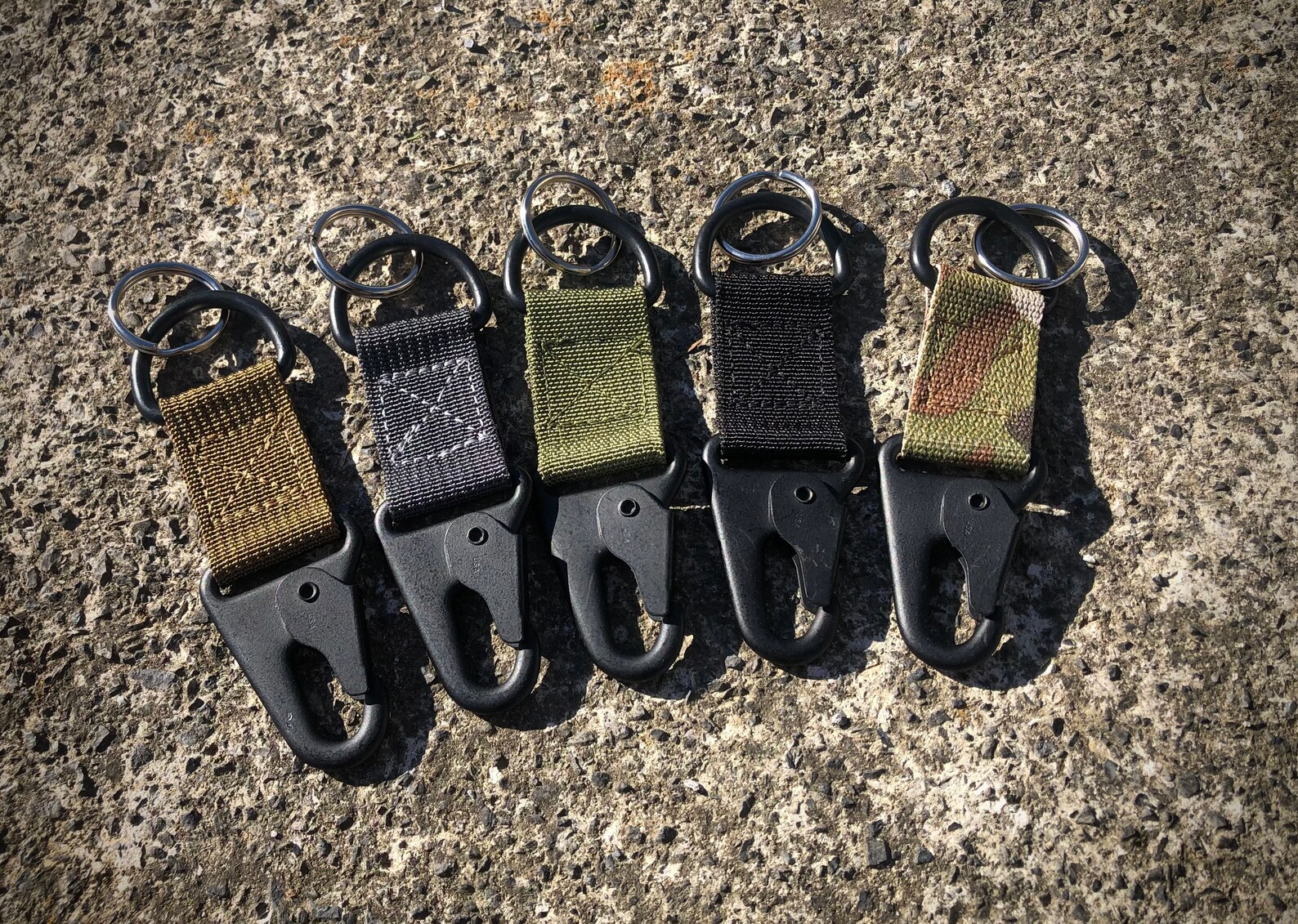 Key Chain Coyote Tactical Key Chain Snap Clip Key Holder | Etsy