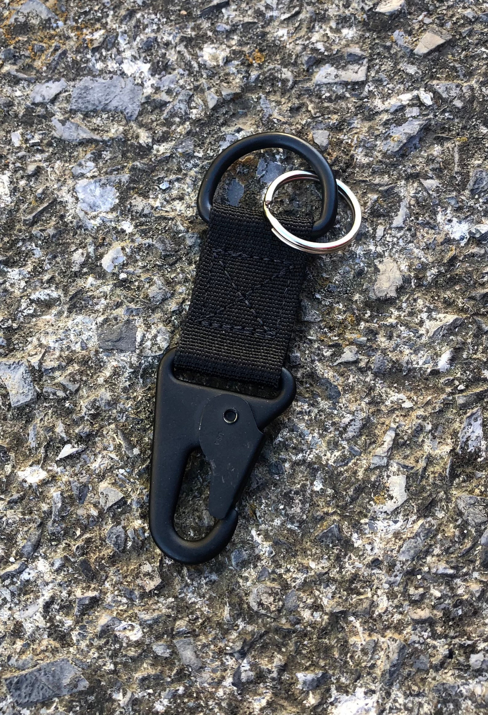 Key Chain Coyote Tactical Key Chain Snap Clip Key Holder | Etsy