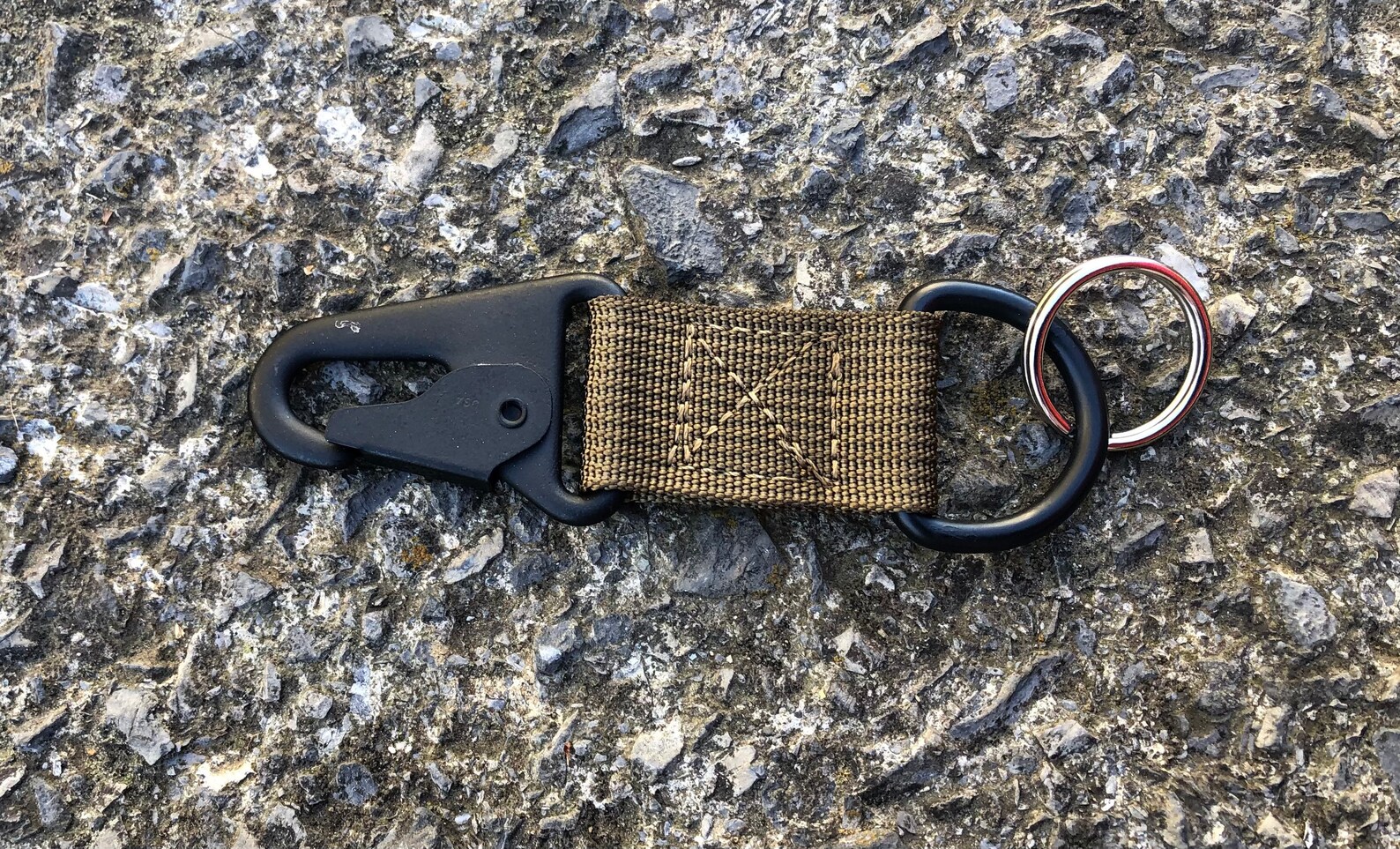 Key Chain Coyote Tactical Key Chain Snap Clip Key Holder | Etsy