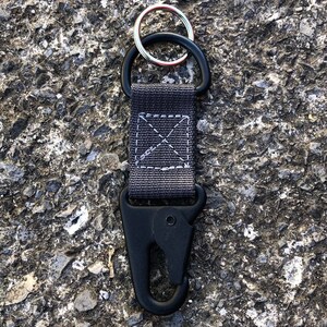 Key Chain Coyote Tactical Key Chain Snap Clip Key Holder | Etsy