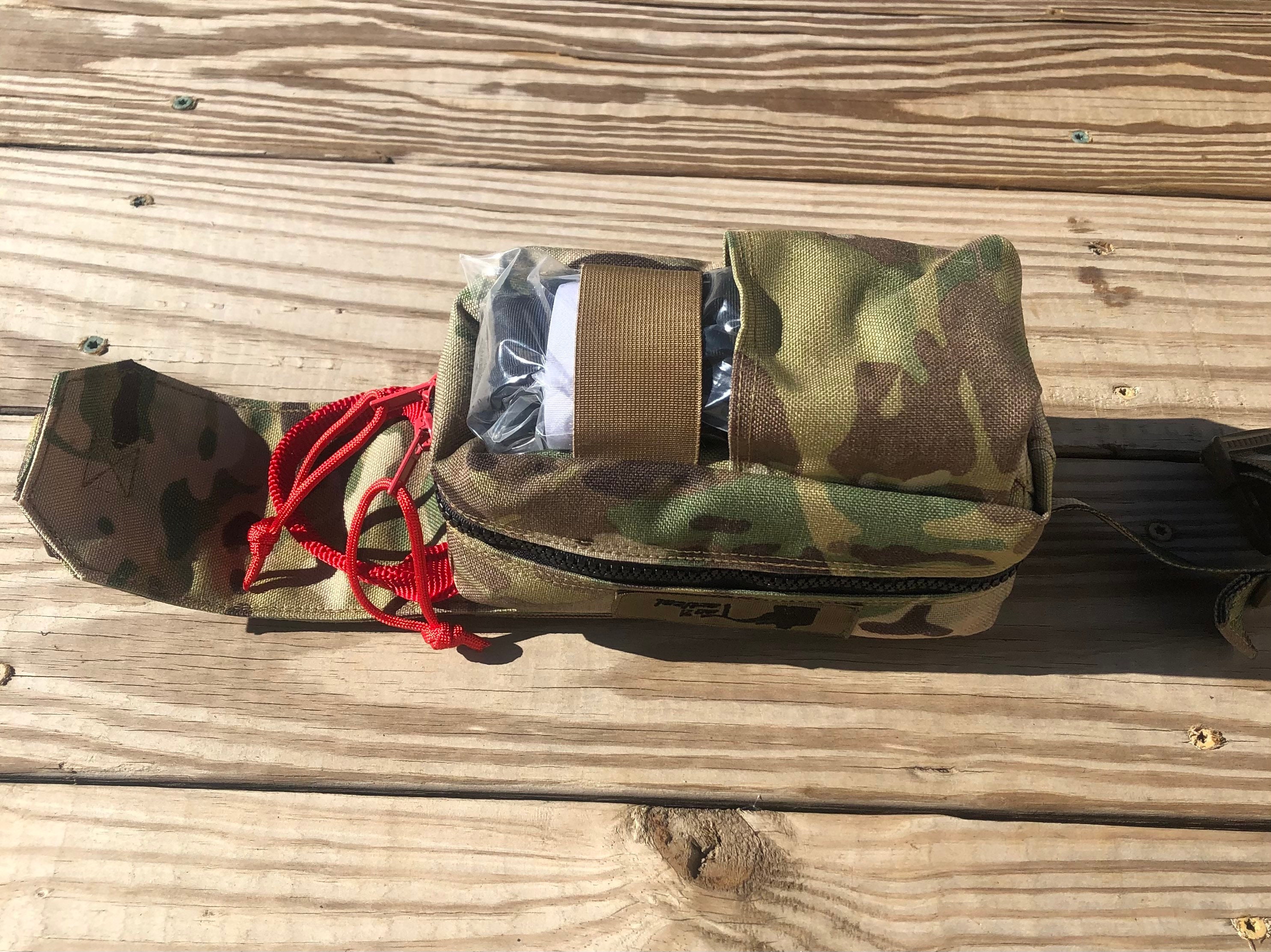 IFAK individual First Aid Kit GSW Belt or Molle Tear Away - Etsy