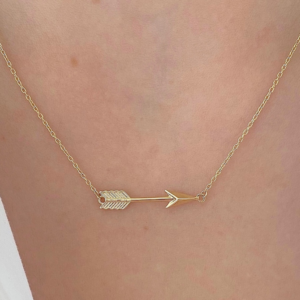 Arrow Necklace - Etsy