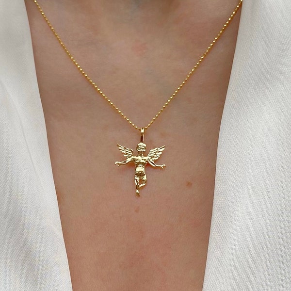 Angel Necklace - Etsy