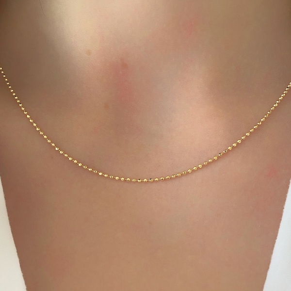 Thin Gold Chain - Etsy