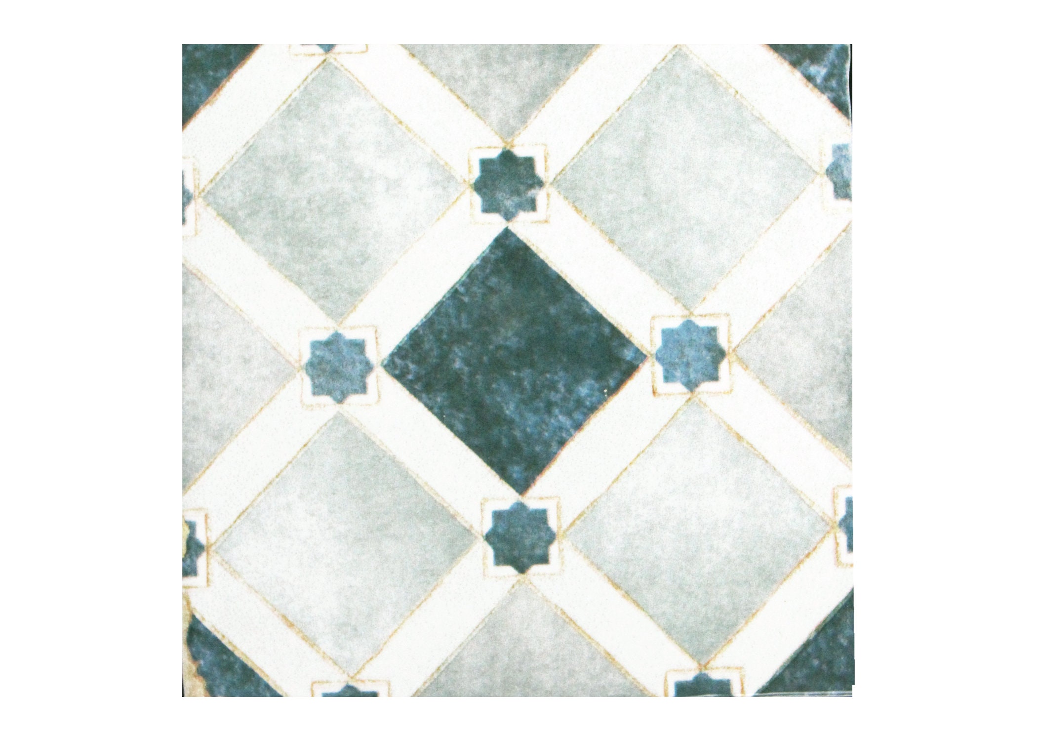 Blue 4x4 Handmade Ceramic Tiles Moroccan Blue Mix | Etsy