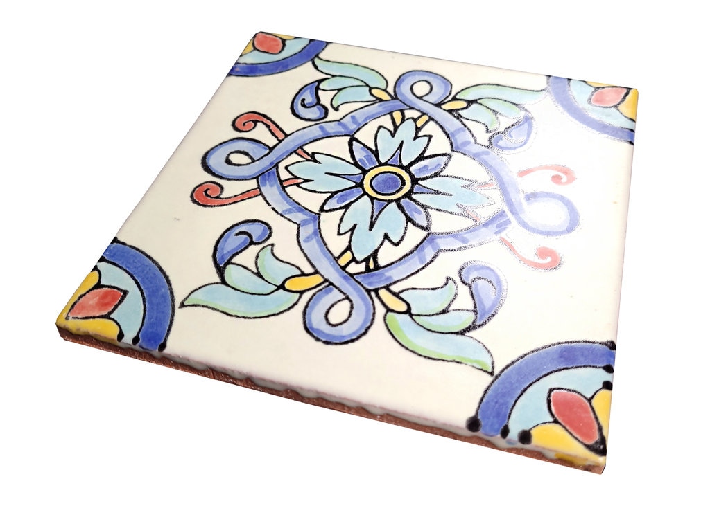 Master Artisan Handmade Mexican Talavera Tiles 6 X - Etsy