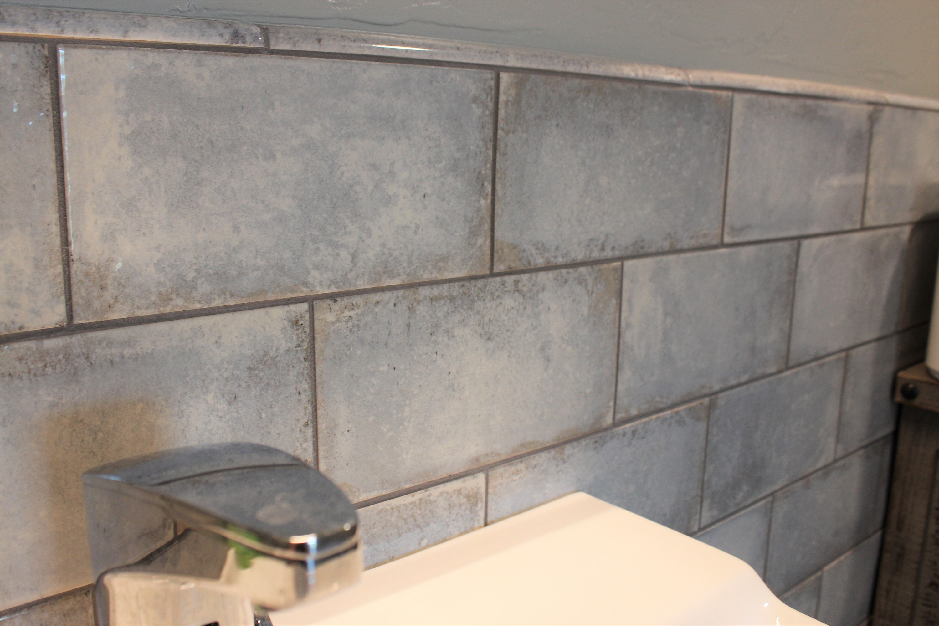 4.5 x 9 Vintage Porcelain Tiles BR | Etsy