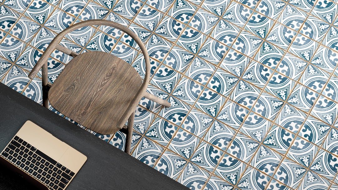 5" X 5" Glazed Ceramic Deco Tiles BR - Etsy