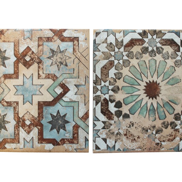 8x8 Decorative Tiles - Etsy