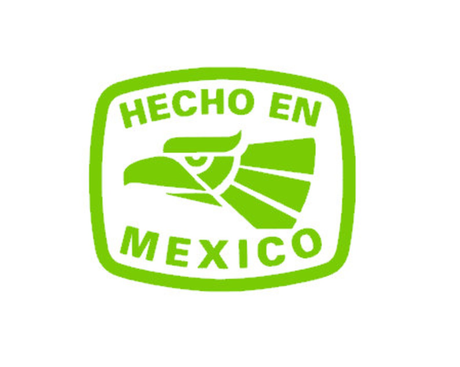 Etiqueta de pegatina Hecho En México. Made In Mexico Sticker - Etsy México