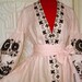 Vishivanka Embroidered Dress Linen Pattern Ukrainian Boho Ethnic ...