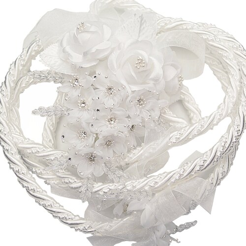 White Wedding Lasso Whiter Flower Wedding Lazo De Boda - Etsy
