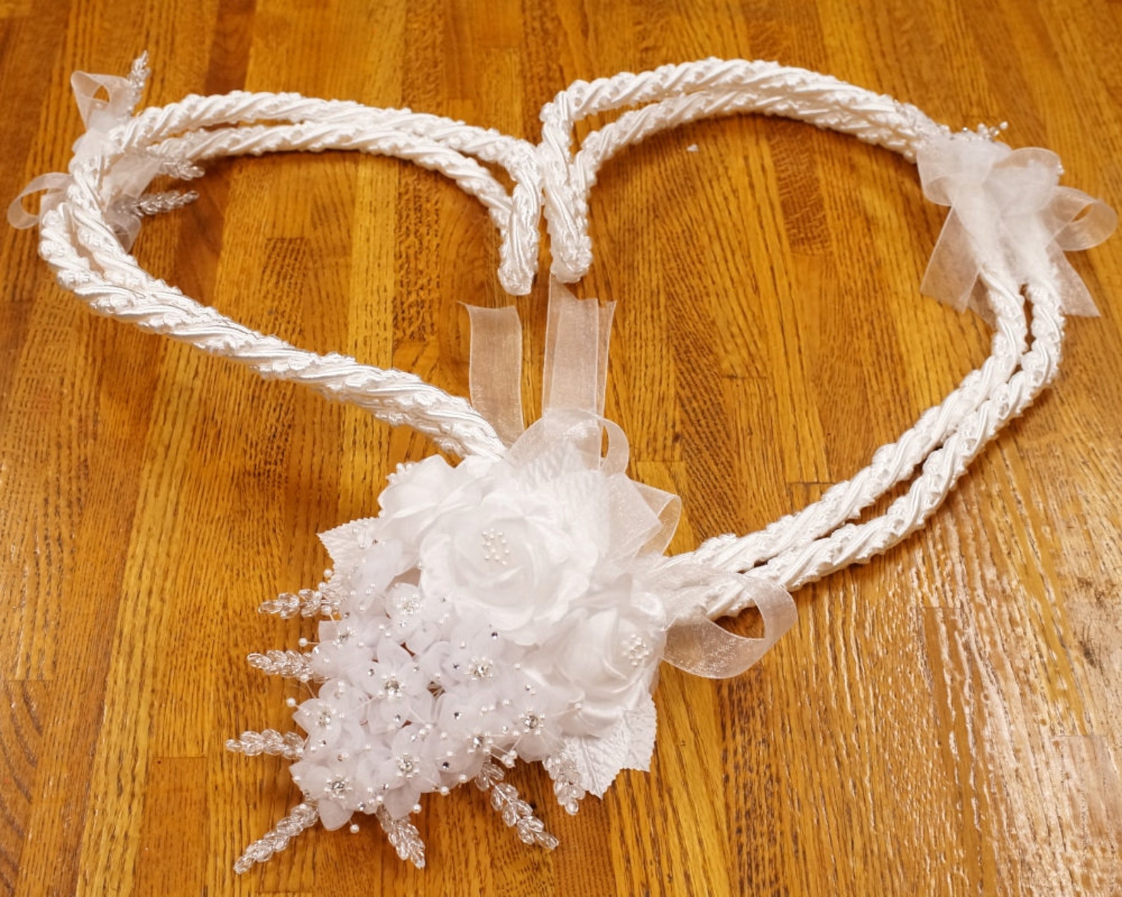 White Wedding Lasso - Whiter Flower Wedding Lazo De Boda - Traditional ...