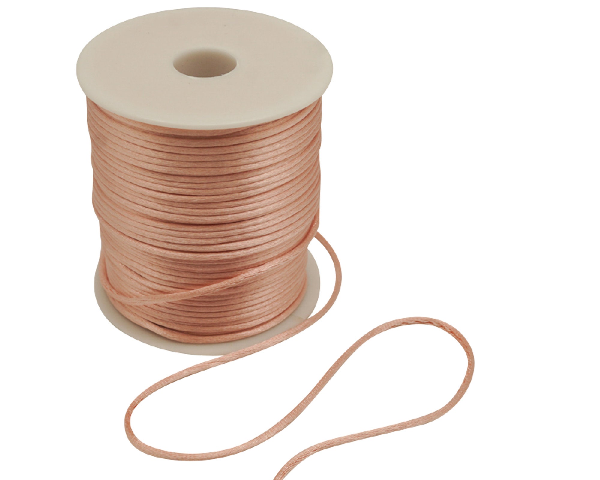 2mm X 100 Yard Rattail Satin Polyester Trim Beading Cord Jewelry Making ...