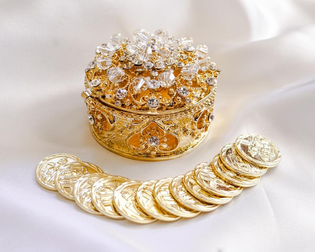 Wedding Arras Gold Arras De Oro - Round Arras for Wedding Arras De Boda ...