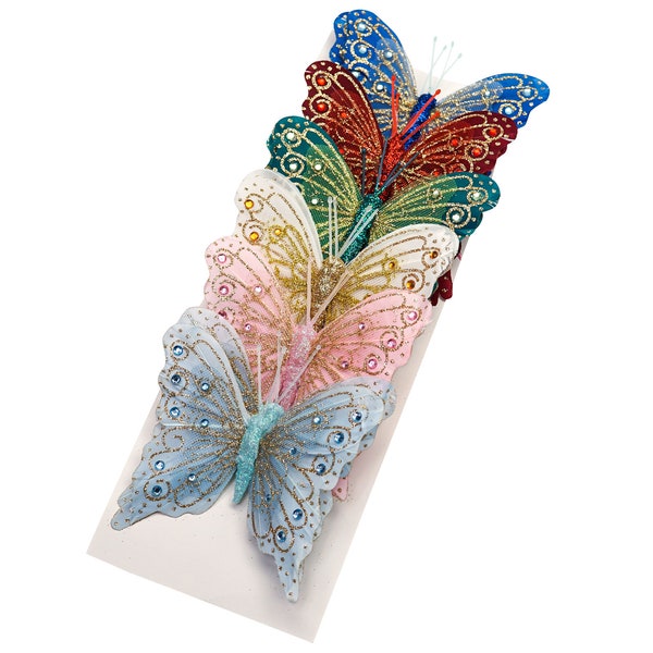 Butterfly Feather Toppers - Etsy