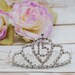 Silver Rhinestone Mini Tiara, Doll Baby Tiara, Rhinestone Princess ...