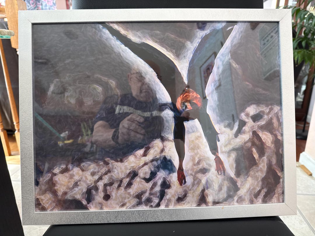 Breaking Through – Framed Eagle in Flight Print, Limited Edition 1 of ...