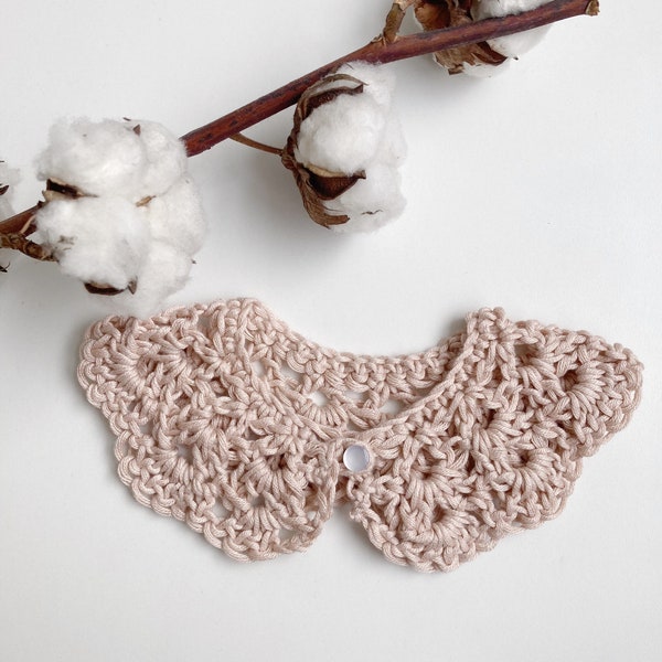 Detachable Crocheted Collar - Etsy