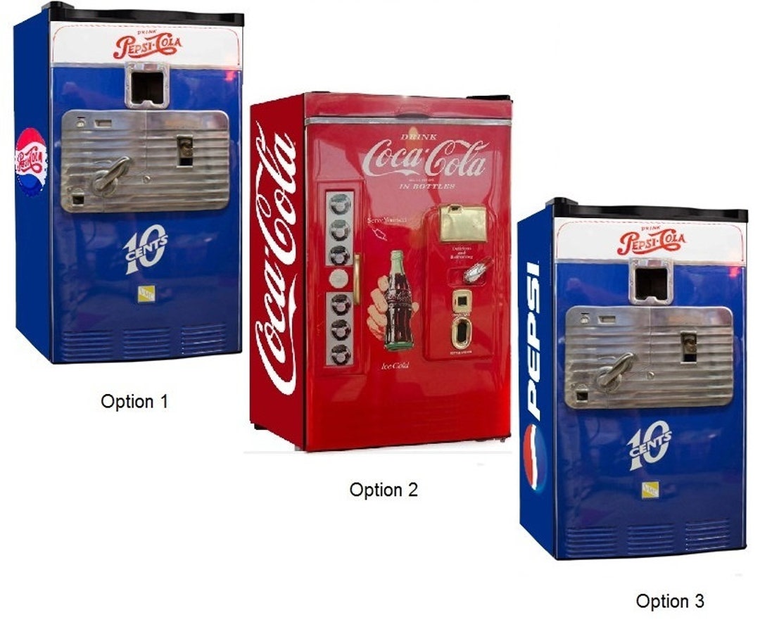 Mini-fridge Vinyl Sticker pepsicoca Cola / Self-adhesive Vinyl ...