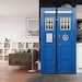 Tardis Refrigerator Wrap/ Policebox Fridge Cover/dr Who Tardis Door ...