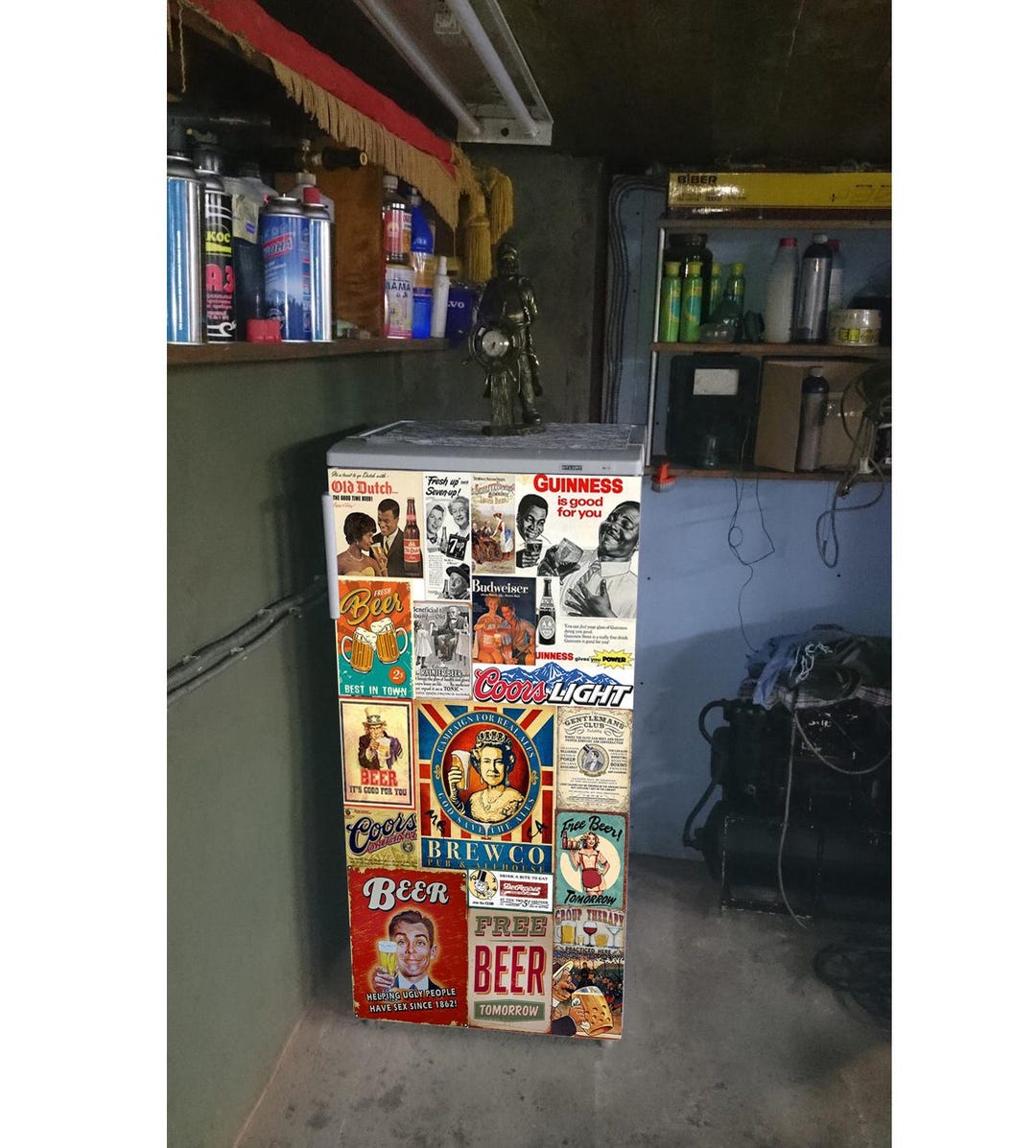 Fridge Sticker for Beer Lovers / Beer Fridge Decal / Beer Lovers Gift ...