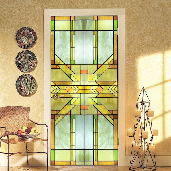 Stained Glass Window Decal - Etsy