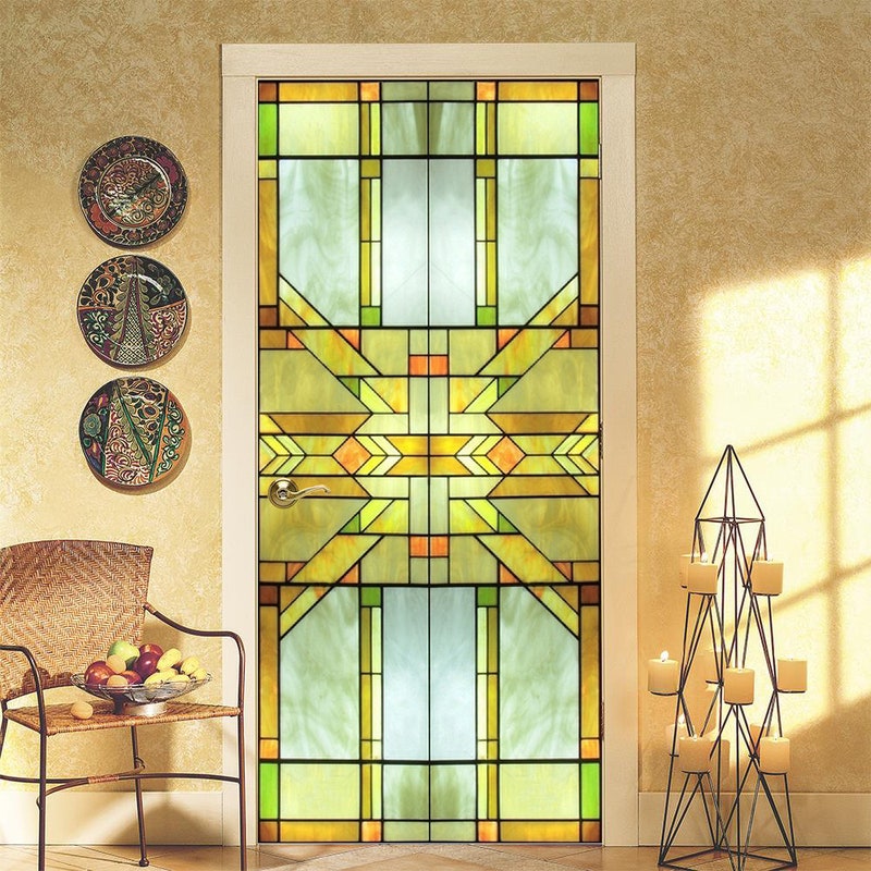 Stained Glass Window Decal - Etsy
