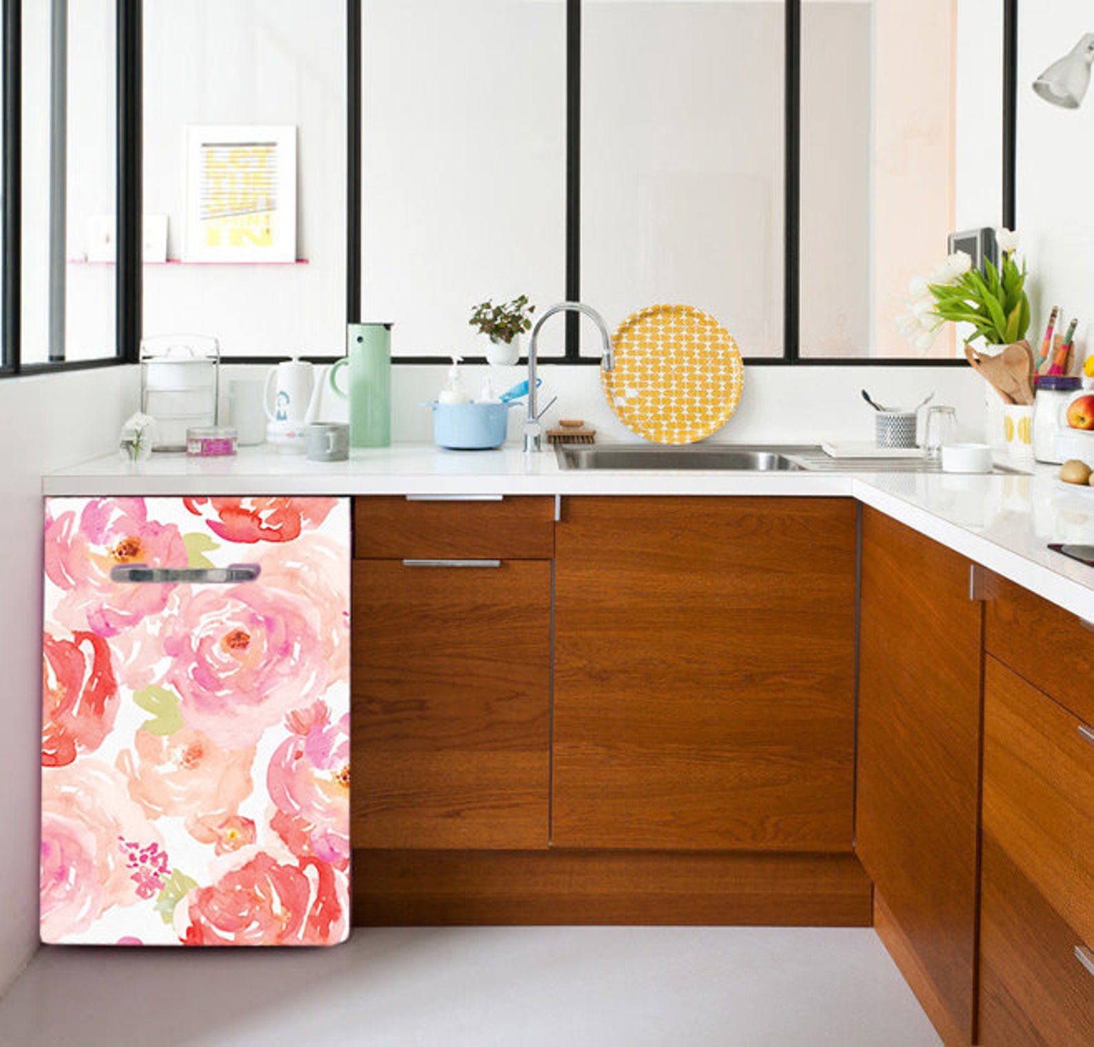 Fridge Vinyl Sticker Mini-fridge Vinyl Sticker beautiful - Etsy