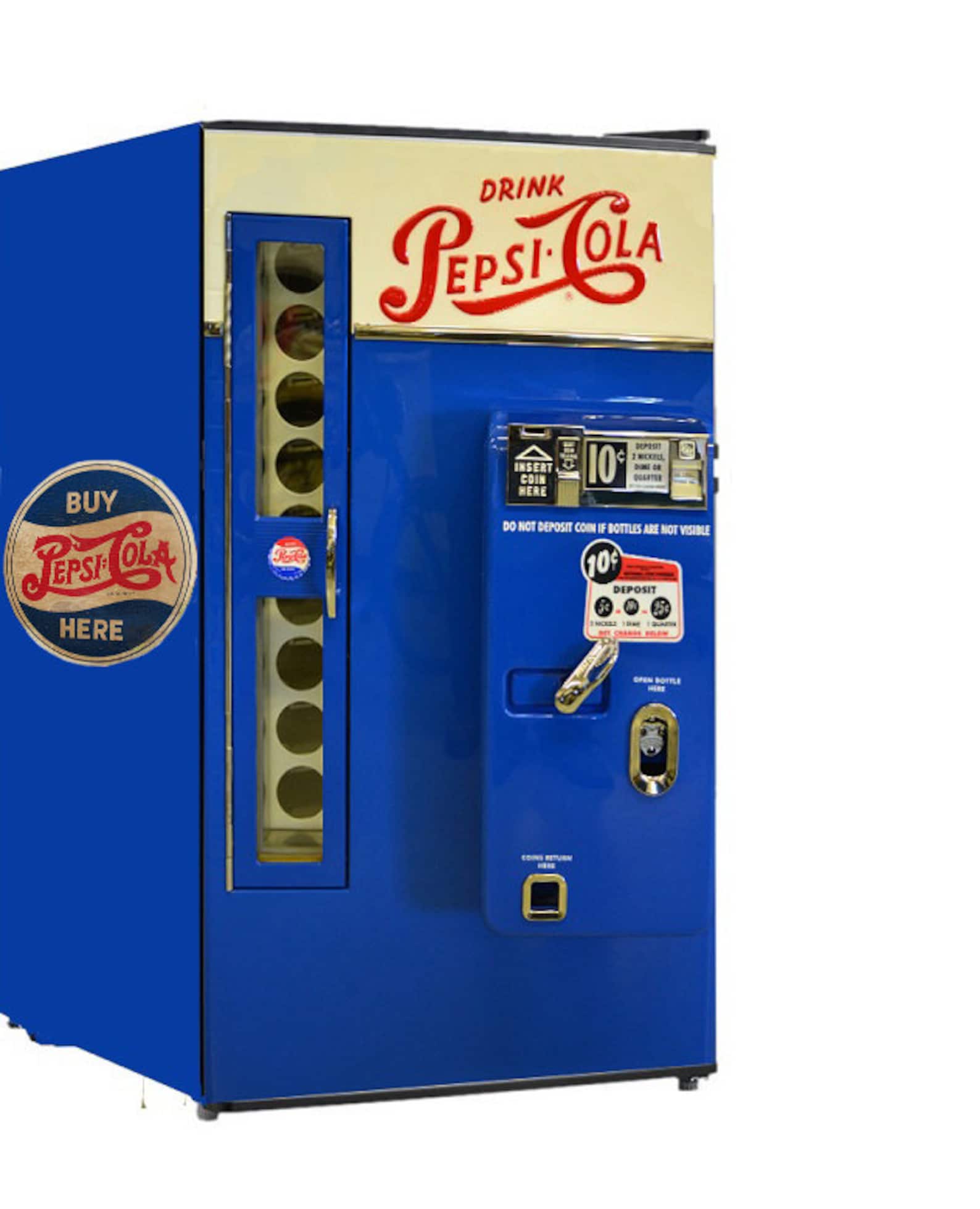 Mini-fridge Vinyl Sticker ***pepsi***coca Cola*** / Self-adhesive Vinyl ...