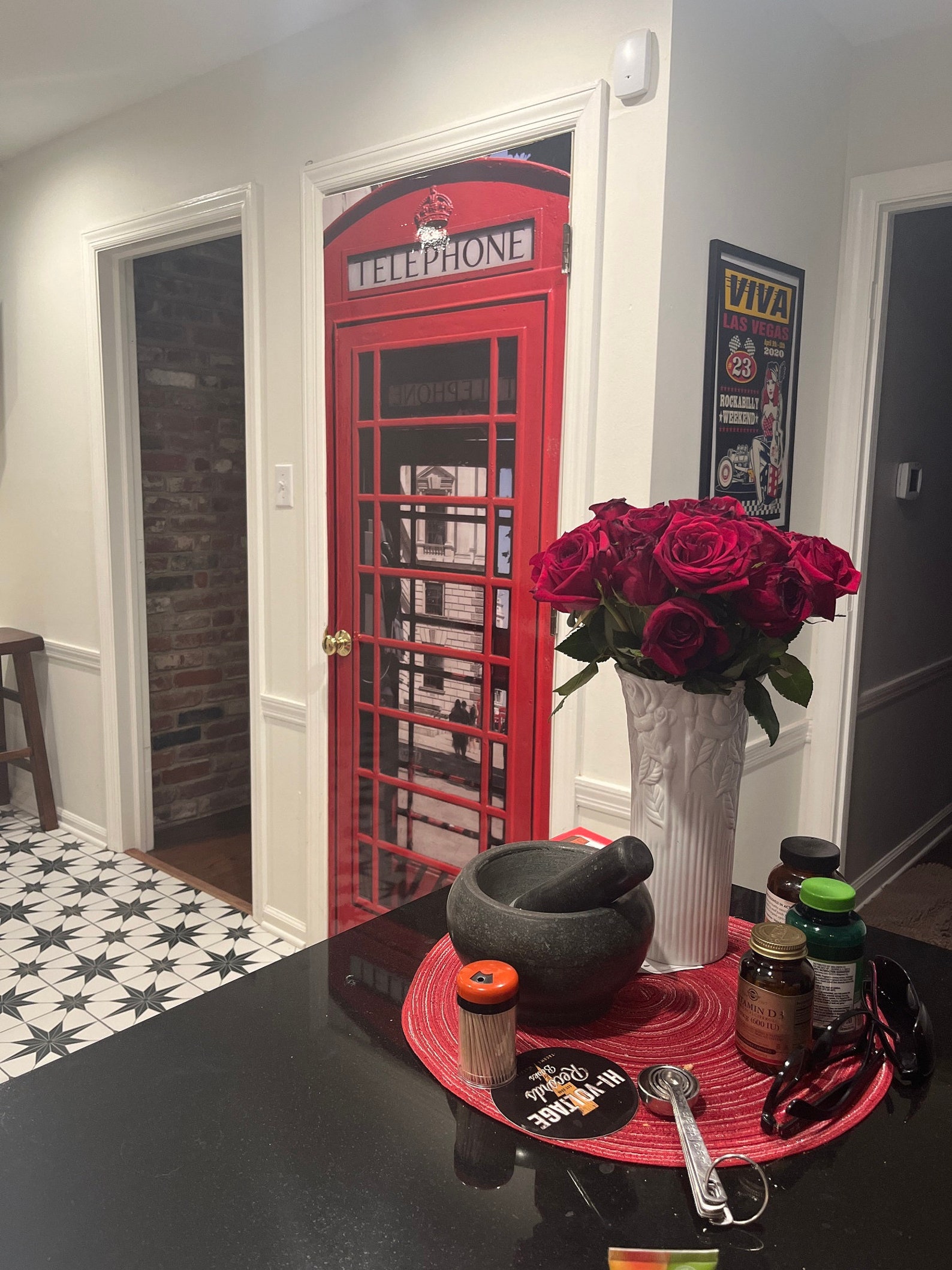 Door Wall Sticker London Phone Booth/ British Phone Booth Door - Etsy