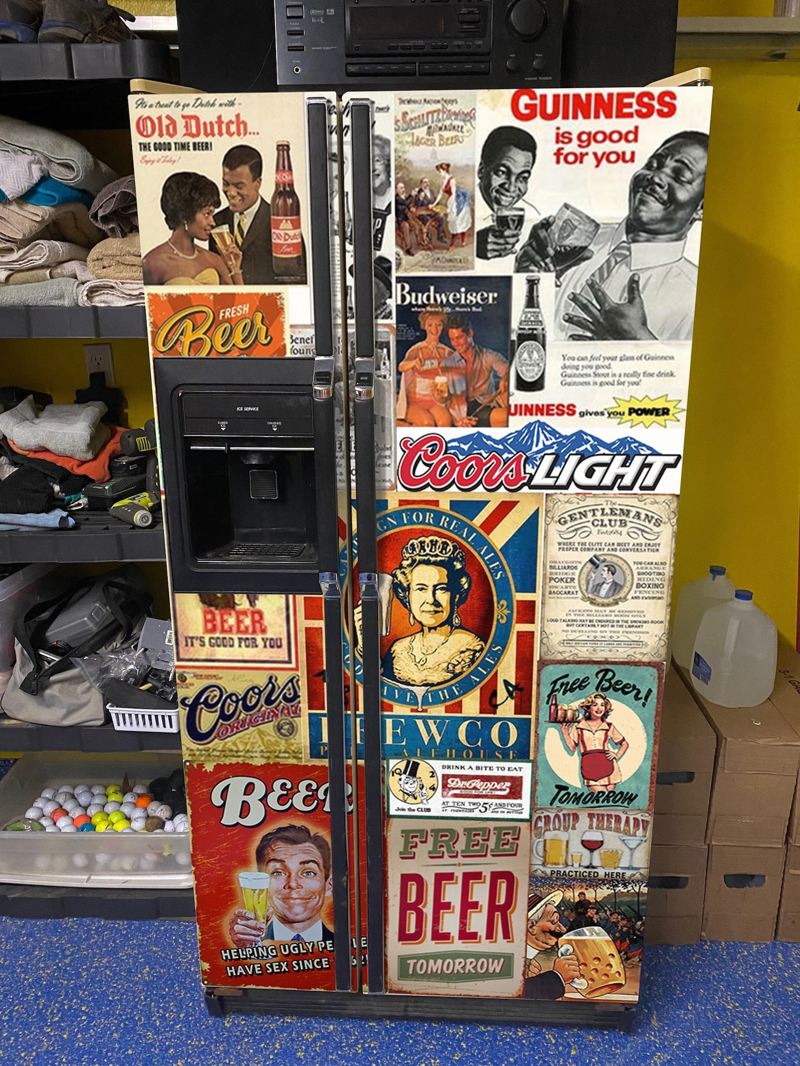 Fridge Sticker for Beer Lovers / Beer Fridge Decal / Beer - Etsy