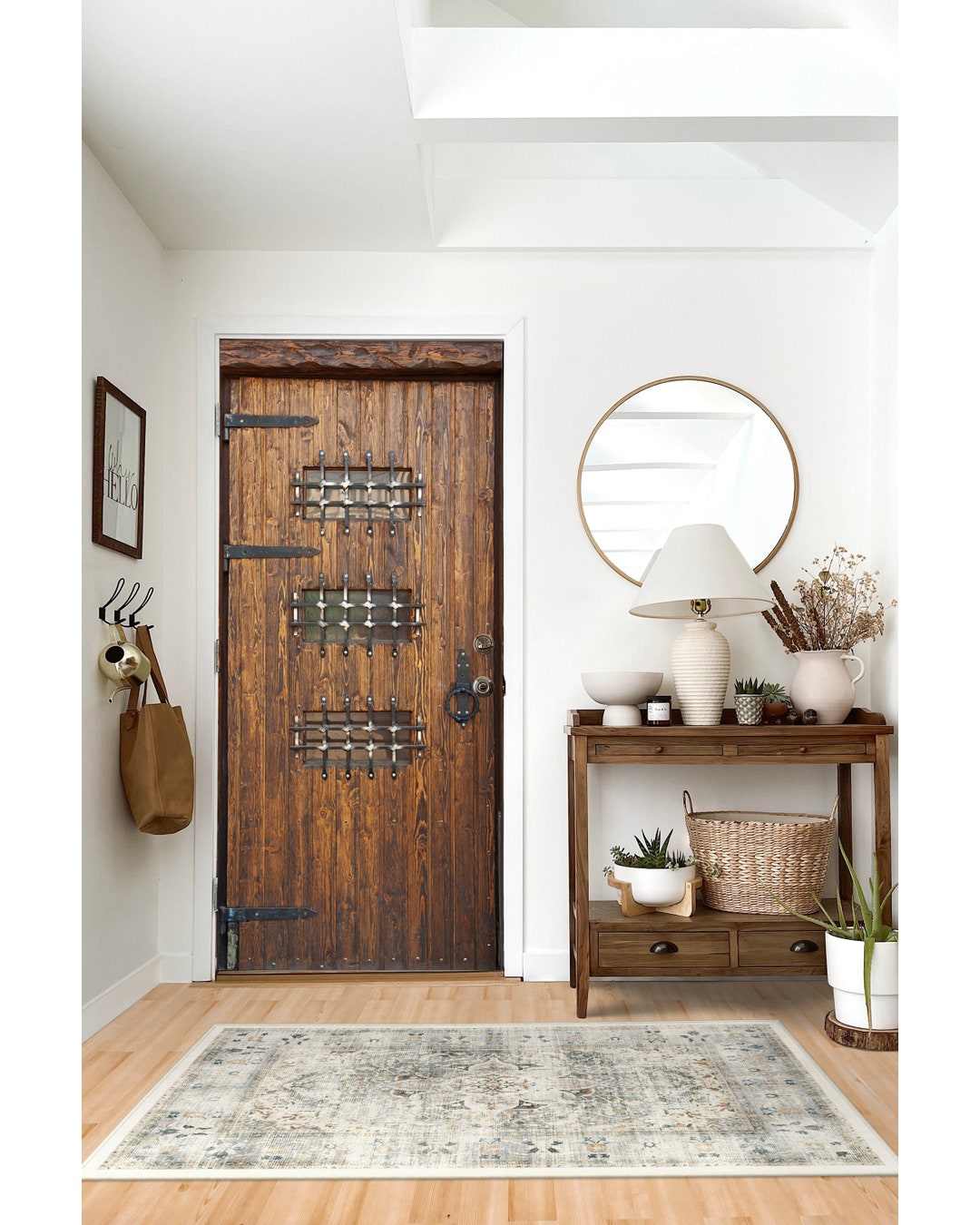 Door Wall Sticker Old Wooden Door/ Removable Door Mural/sliding Barn ...