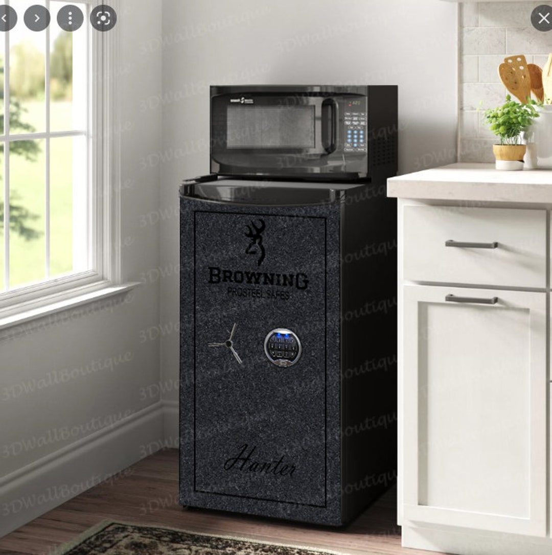 Fridge Vinyl Sticker Gun Safe/ Gun Safe Fridge Wrap/ Gun Safe - Etsy