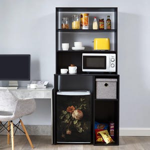 Mini-fridge Vinyl Sticker Still Life With Roses/self-adhesive Vinyl ...