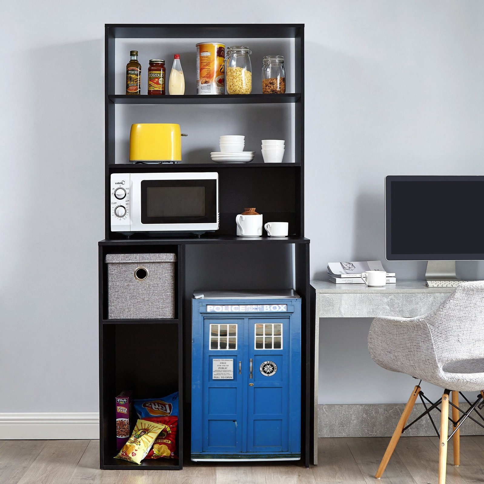 Tardis Refrigerator Wrap/ Policebox Fridge Cover/dr Who Tardis Door ...