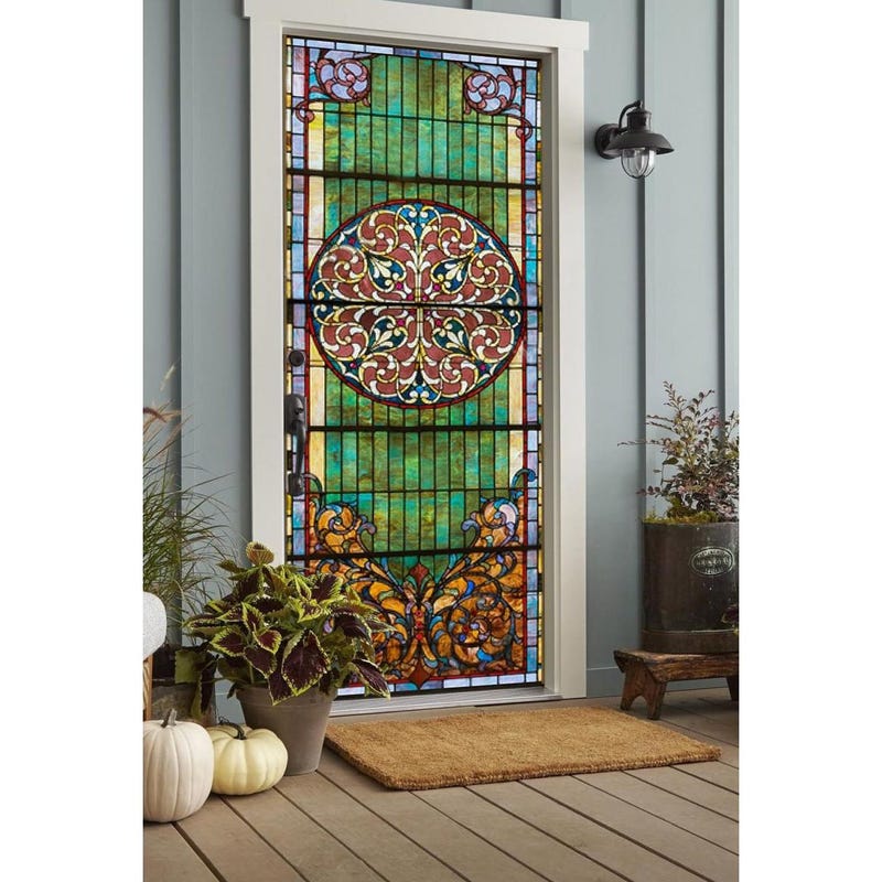 Stained Glass Decal - Etsy