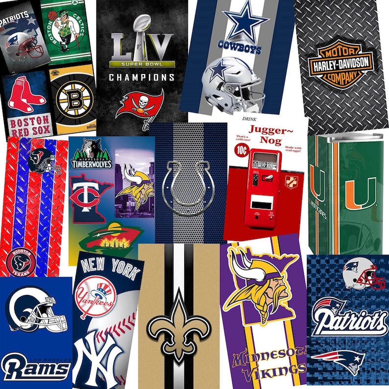 Fridge Vinyl Sticker Super Bowl /baseball Fridge Decal/ NFL ...