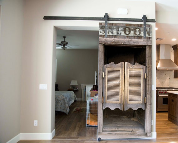 Old Saloon Doors Old Western Swinging Saloon Doors With Sign Throw