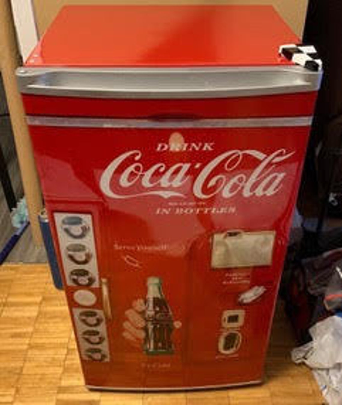 Mini-fridge Vinyl Sticker / Self-adhesive Vinyl Refrigerator - Etsy