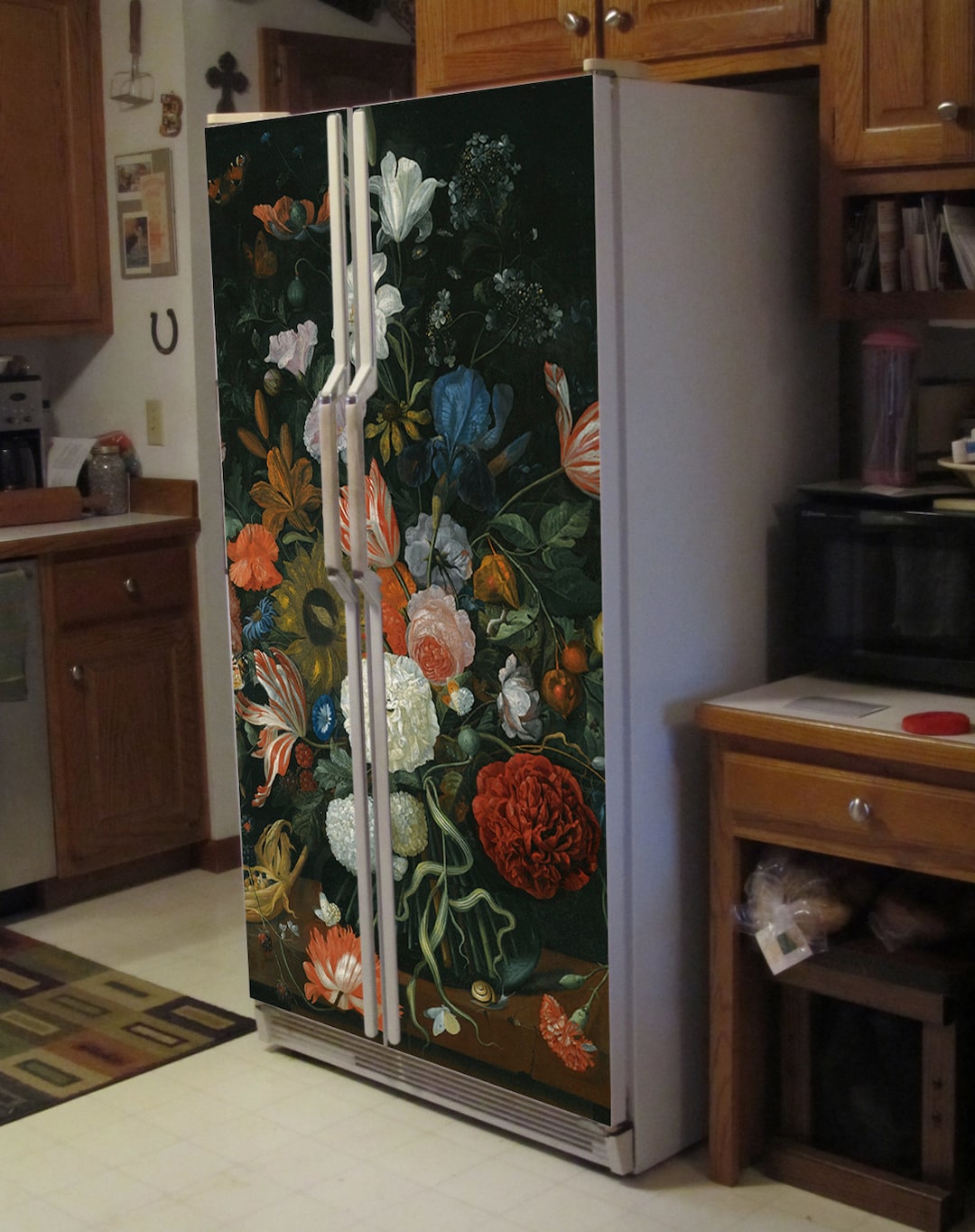 Fridge Wrap Still Life Gallery 1 /still Life of Flowers in A Vase ...