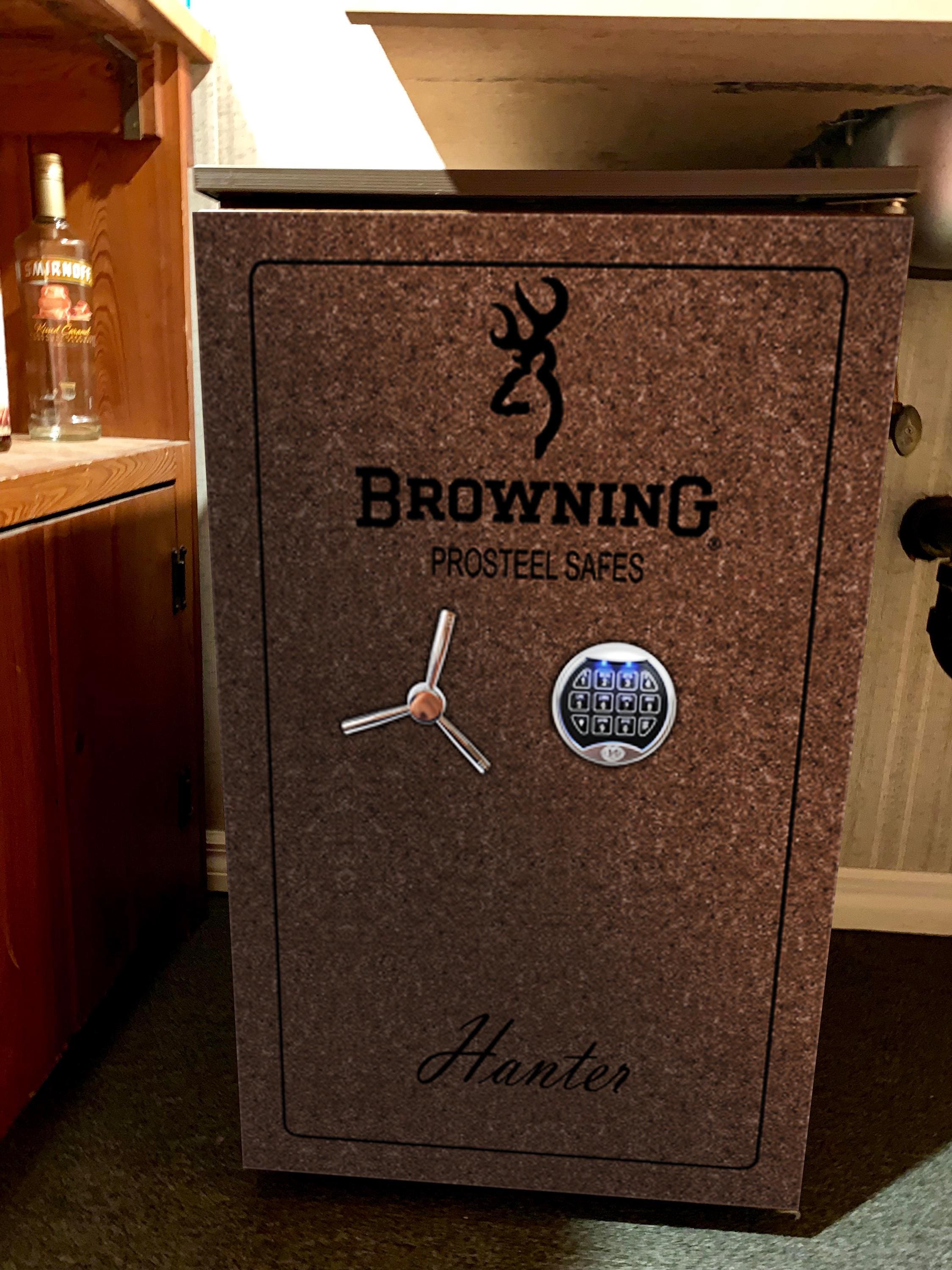 Fridge Vinyl Sticker Gun Safe/ Gun Safe Fridge Wrap/ Gun Safe ...