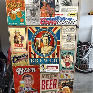 Fridge Sticker for Beer Lovers / Beer Fridge Decal / Beer Lovers Gift ...