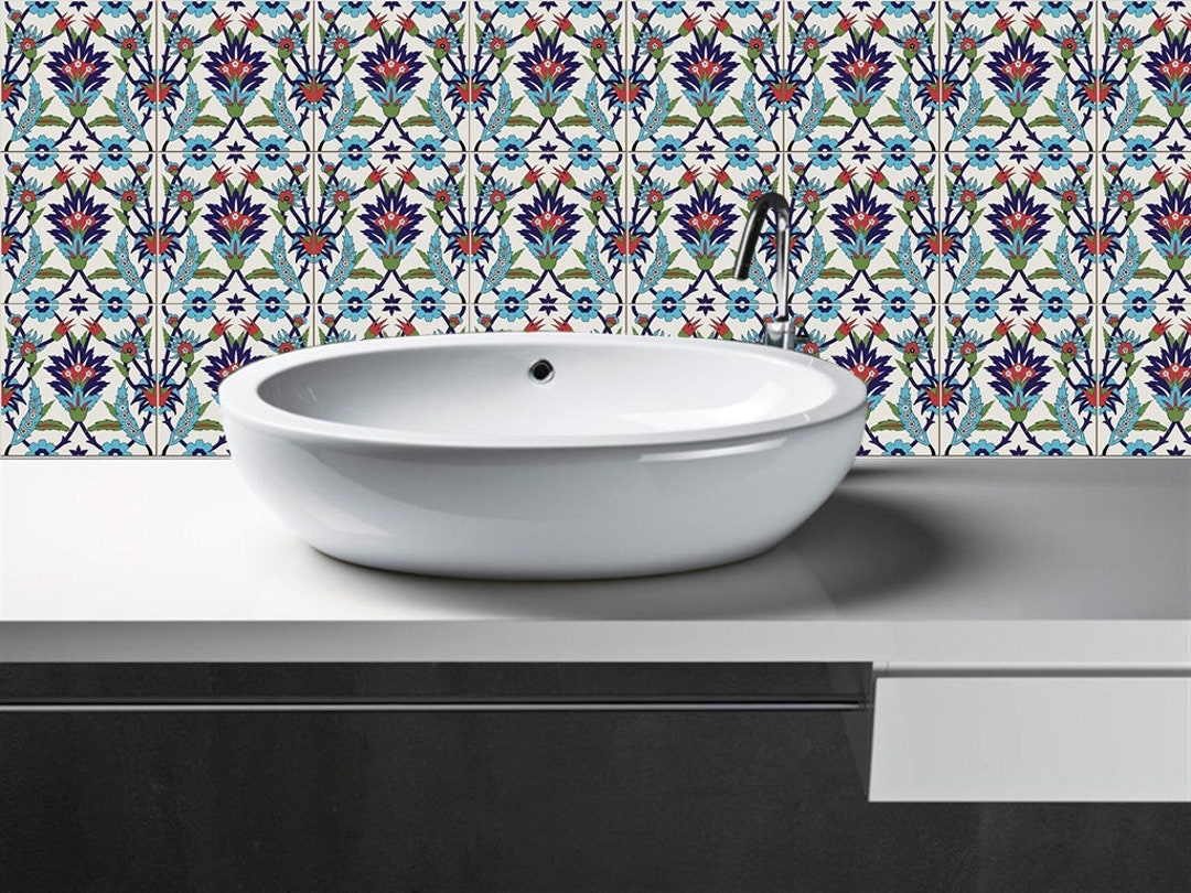 Laminated Vinyl Stickers Traditional Turkish Arabic Ornament /set 12 ...