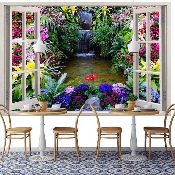 3d Window Wall Decal - Etsy