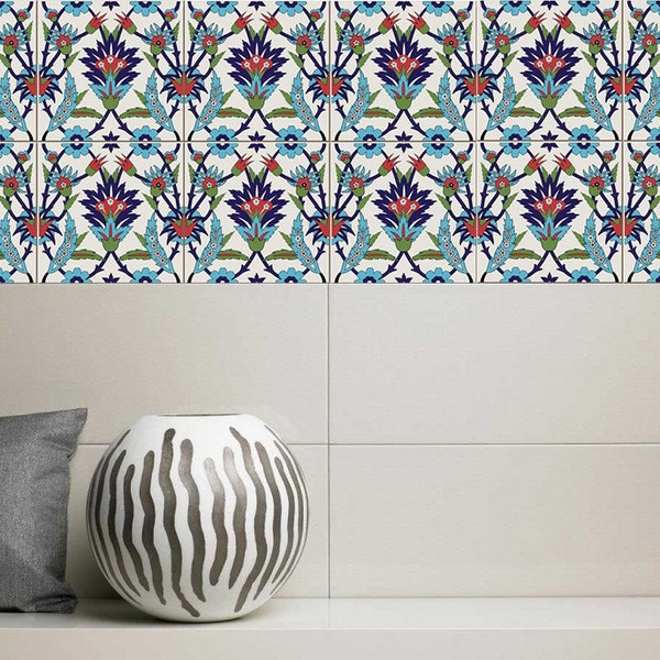 Turkish Tile Decal - Etsy