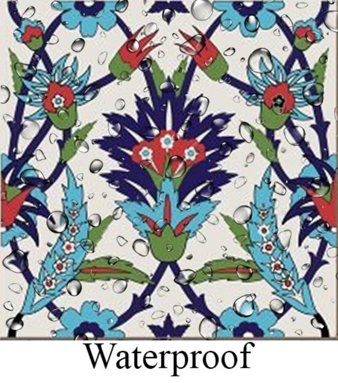 Laminated Vinyl Stickers Traditional Turkish Arabic Ornament - Etsy