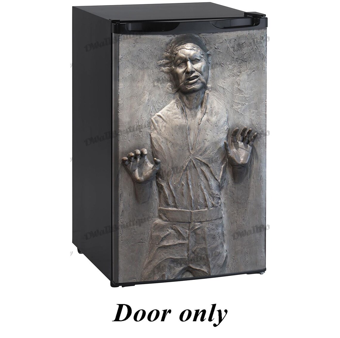 Mini-fridge Vinyl Sticker Han Solo Frozen in Carbonite / 21.25” X 35 ...