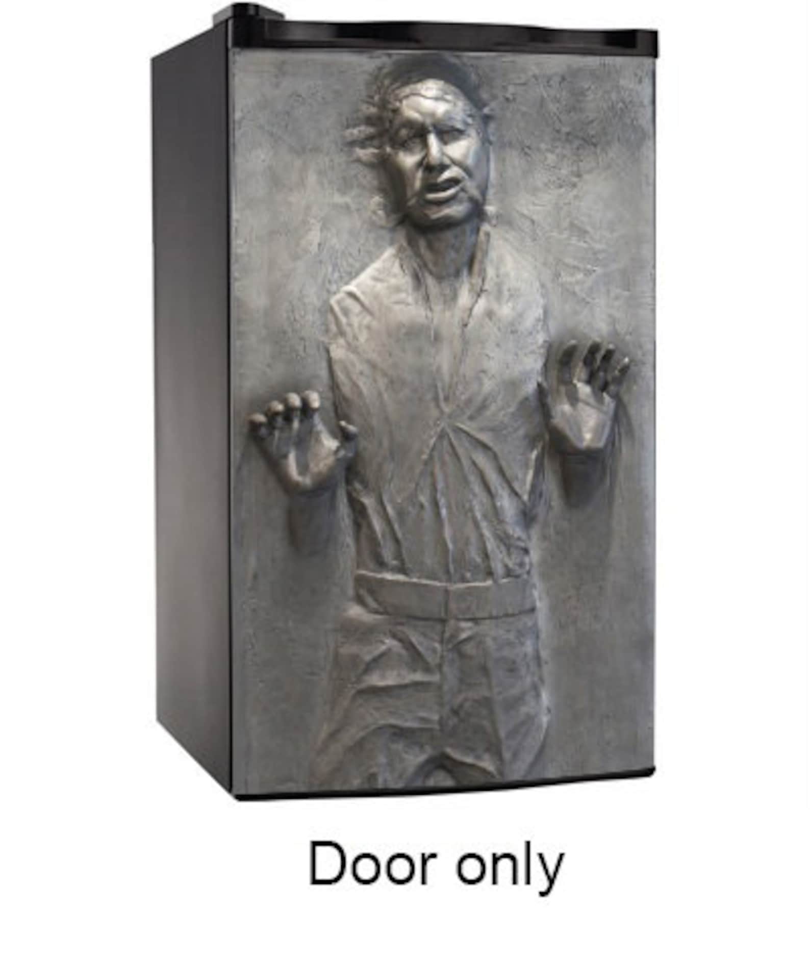 Mini-fridge Vinyl Sticker Han Solo Frozen in Carbonite /han - Etsy Canada