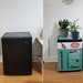 Mini-fridge Vinyl Sticker Old Wooden Door/ Self-adhesive Vinyl ...